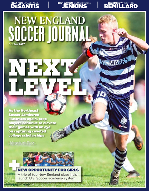 October 2017 edition of New England Soccer Journal